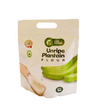 CSS Unripe Plantain Flour 1KG - CSS Farms Online Store